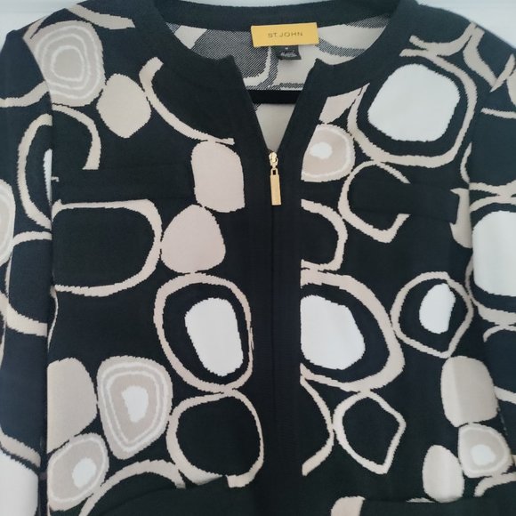 St. John | Sweaters | St John Zipfront Sweater | Poshmark